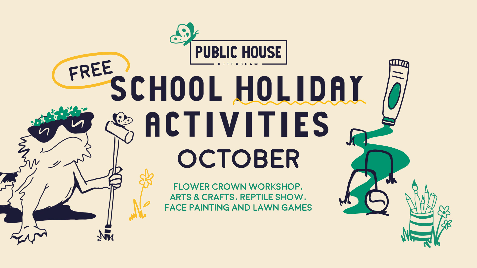 school holidays | Public House Petersham